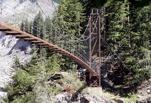 Tahoma Creek Suspension Bridge